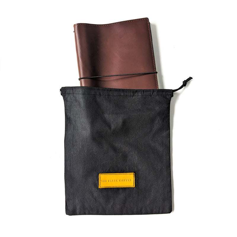 Black Cotton Tote Bag – The Black Canvas