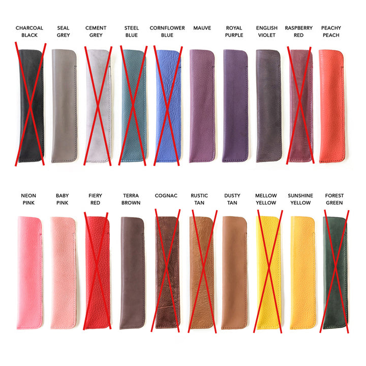 Leather Pen Capsule for Fountain Pens / Ink Pens – The Black Canvas