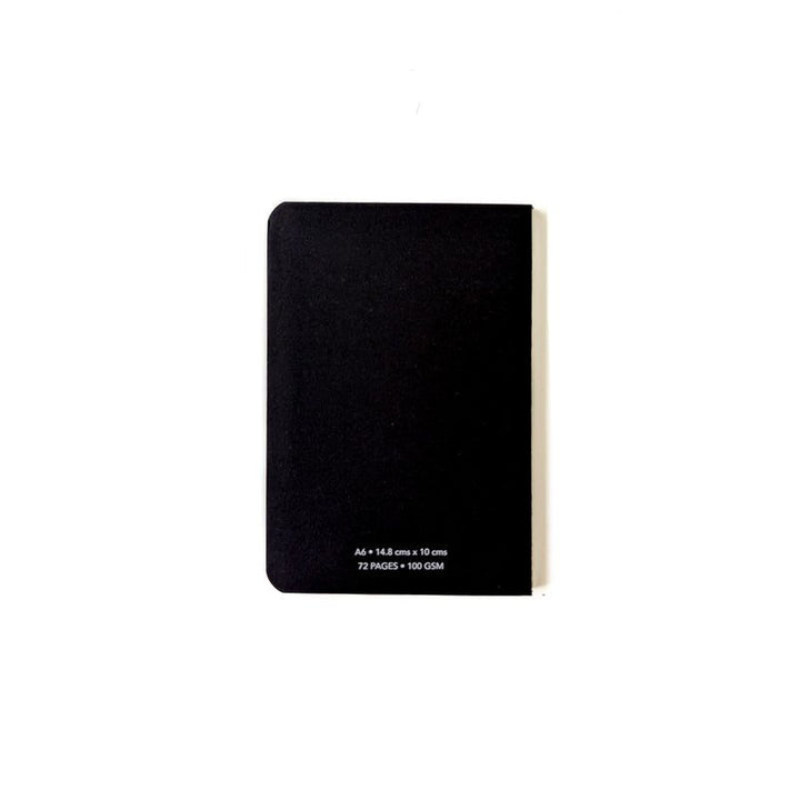 Black TBC Notebooks - A6 – The Black Canvas
